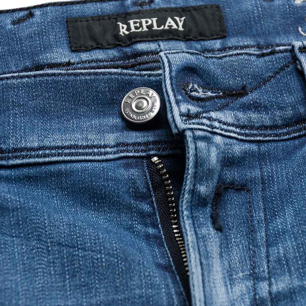 Replay HYPERFLEX Anbass Slim fit Jean - Light Blue - M914-000-661-808