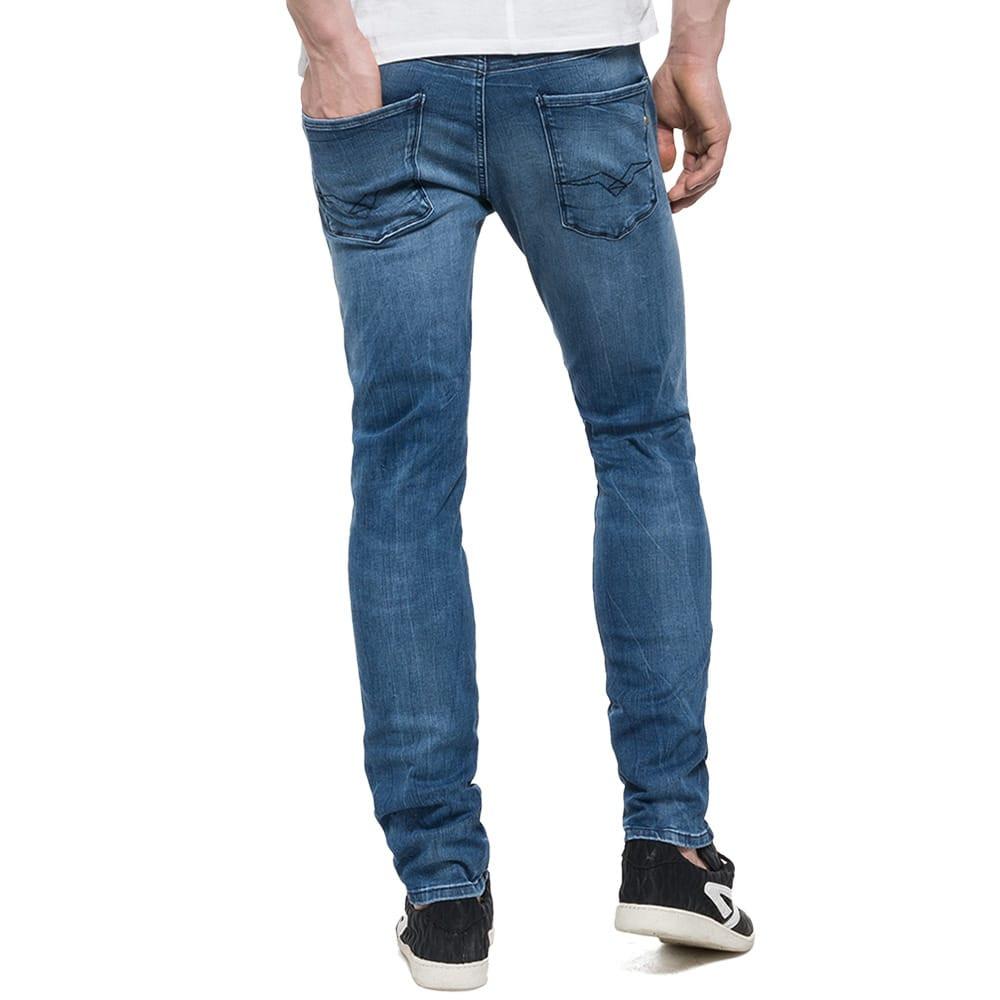 Replay HYPERFLEX Anbass Slim fit Jean - Light Blue - M914-000-661-808